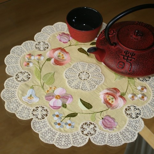Leila Tea Cloth machine embroidery design - Blog